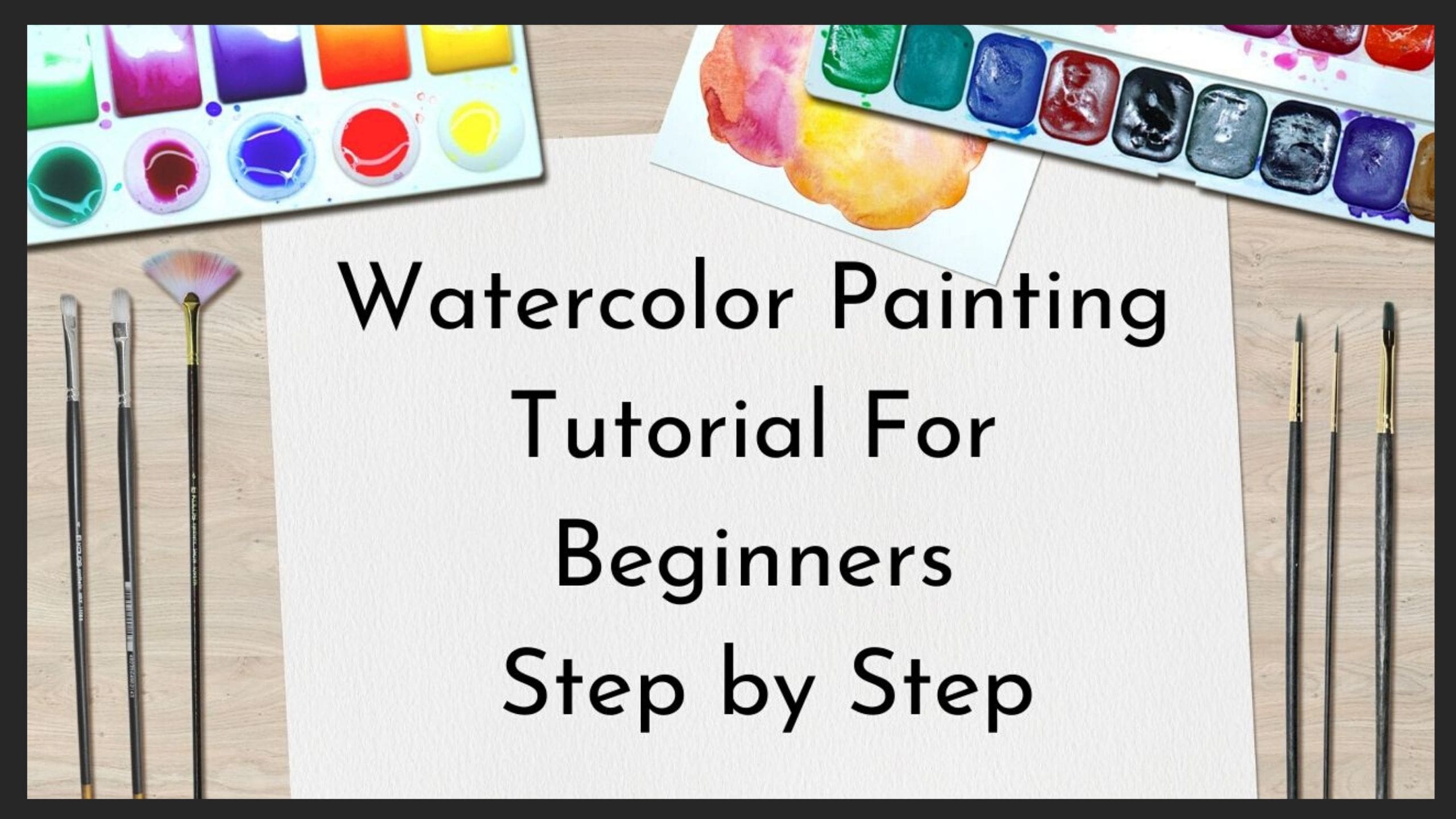 A Step-By-Step Guide Watercolor Painting Techniques 2023